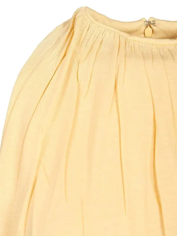 TOTEME Soft Gathered Dress - Yellow