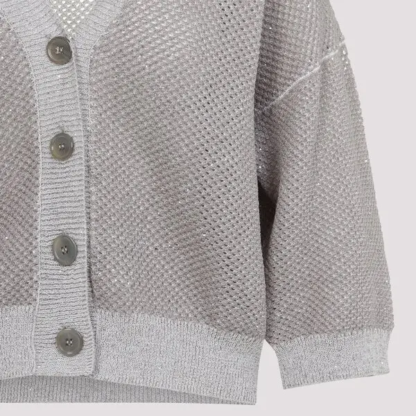 Peserico V-neck Knit Cardigan