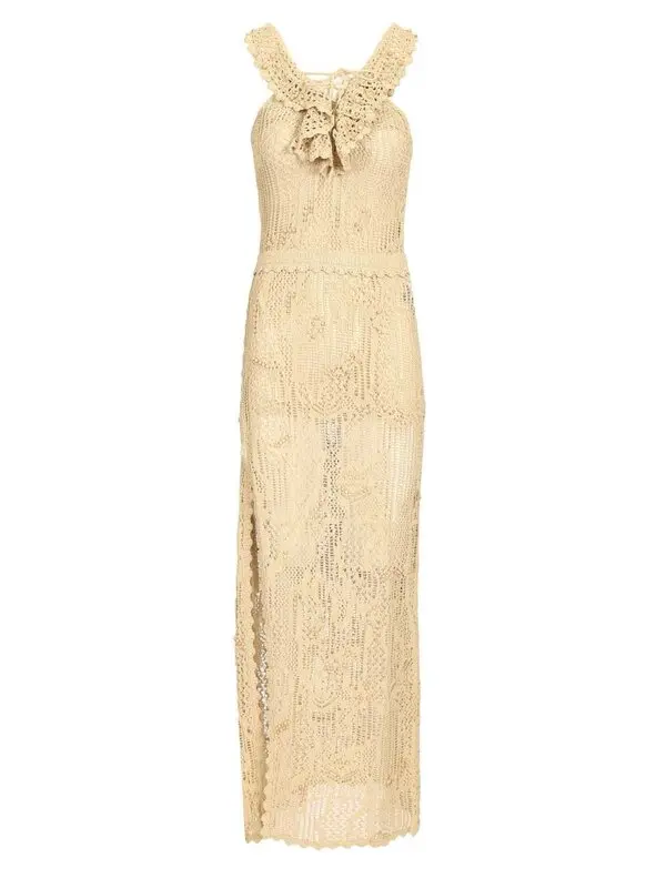 Isabel Marant Étoile Ornella Maxi Cotton Dress - Cream