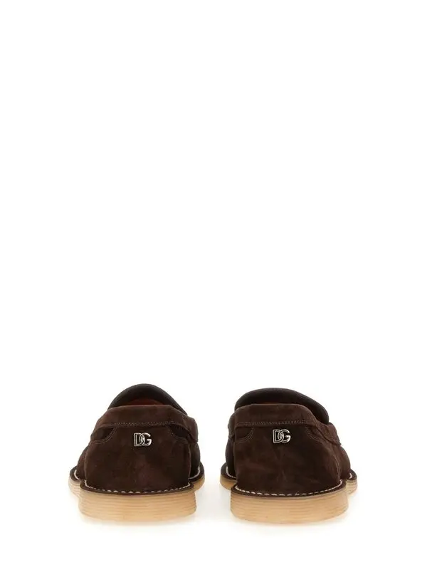 Dolce & Gabbana Suede Loafers - Multicolor
