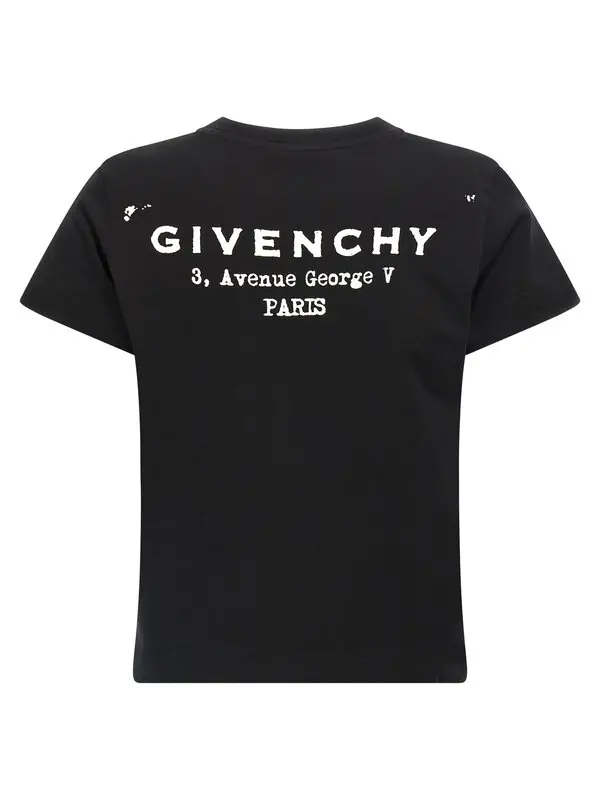 Givenchy Stamp Print Cotton T-shirt - Multicolor