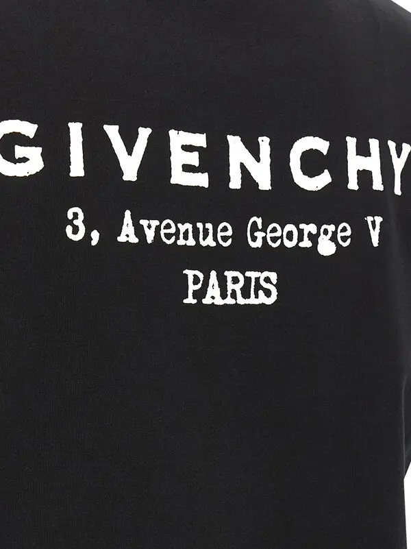 Givenchy Stamp Print Cotton T-shirt - Multicolor