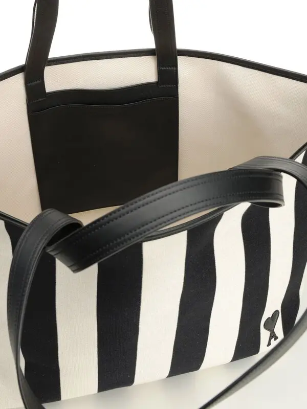 AMI Paris De Coeur Shopping Bag - Multicolor