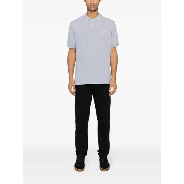 Brunello Cucinelli Grey Polo Shirts