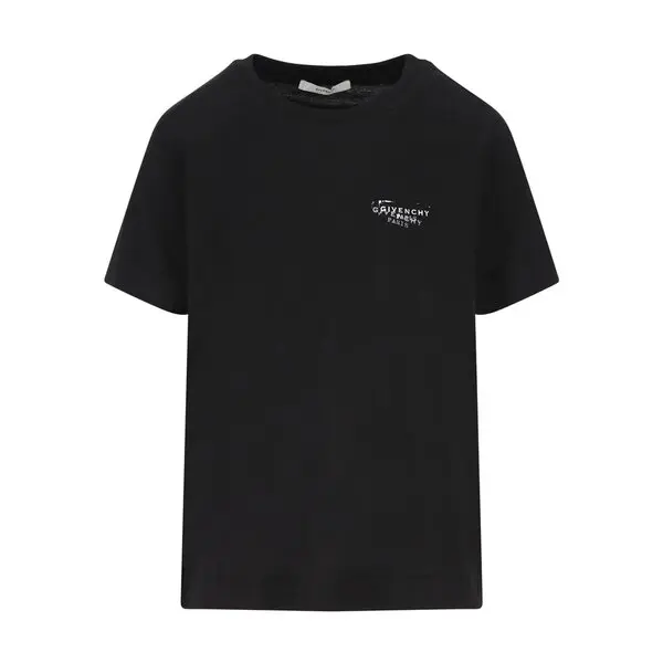Givenchy Stamp-print Cotton T-shirt - Black