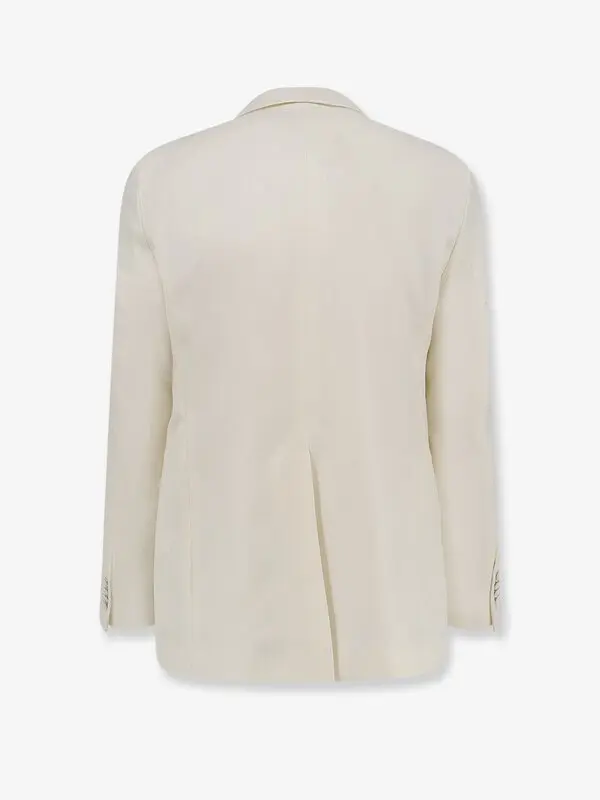 Tagliatore Virgin Wool And Lyocell Blazer