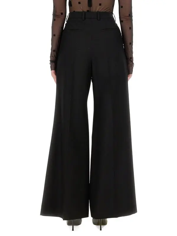 Givenchy Wide-leg Wool Blend Trousers