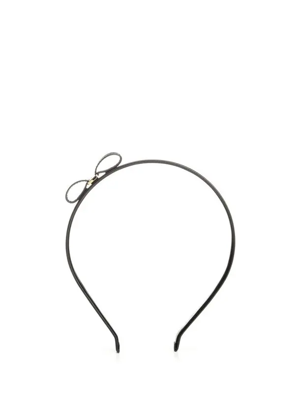FERRAGAMO Mini Bow Headband - Black