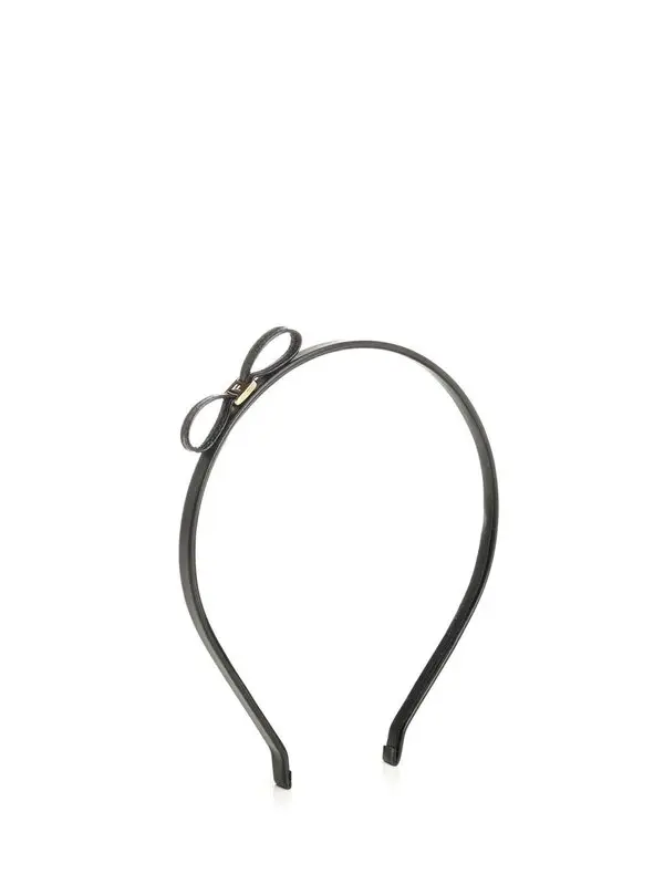 FERRAGAMO Mini Bow Headband - Black