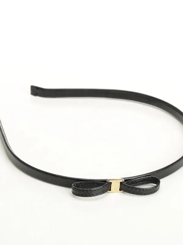 FERRAGAMO Mini Bow Headband - Black