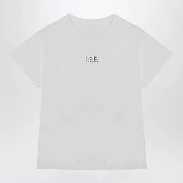 MAISON MARGIELA Numeric Signature Patch T-shirt - White