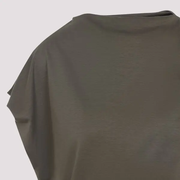 Jacquemus The Drap Asymmetrical Top - Green