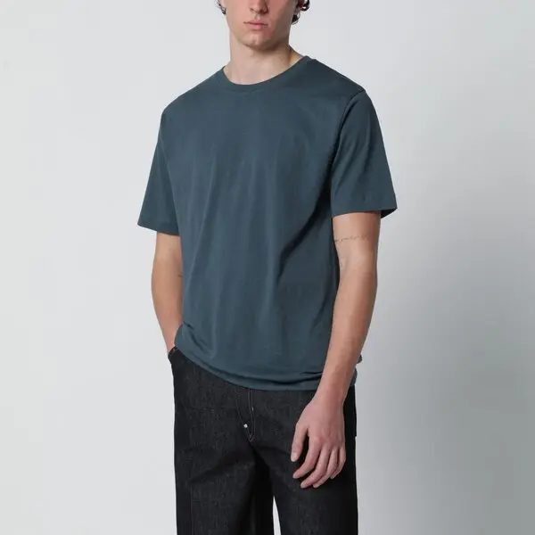 Dries Van Noten Petrol Cotton T-shirt - Green