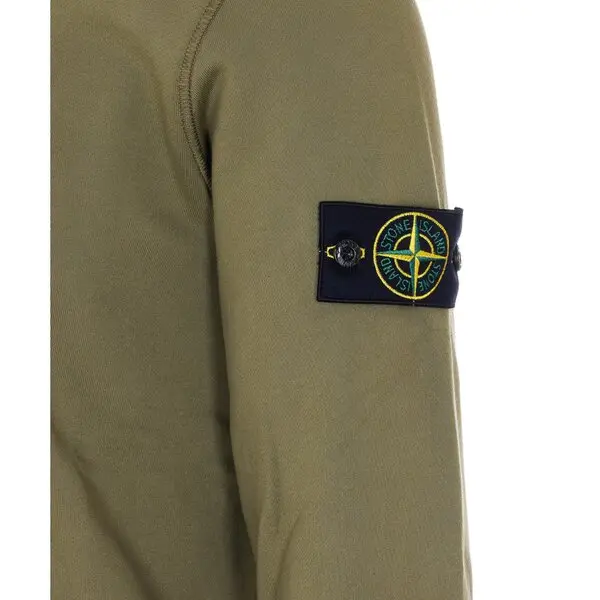 Stone Island Crew Neck Long Sleeve Sweatshirt