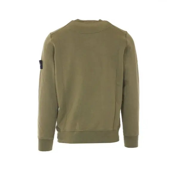 Stone Island Crew Neck Long Sleeve Sweatshirt