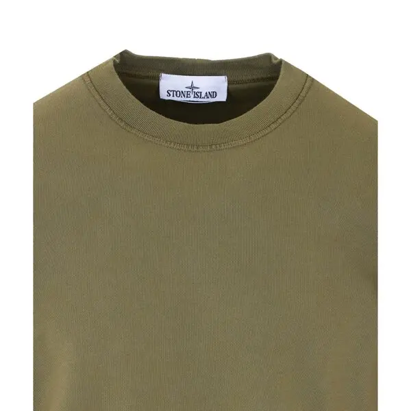 Stone Island Crew Neck Long Sleeve Sweatshirt