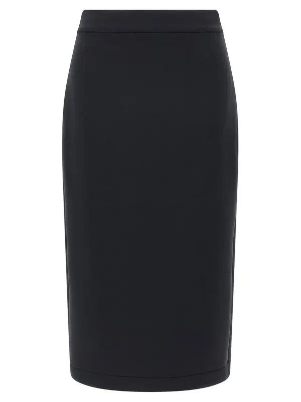 Moncler X Edward Enninful Midi Skirt - Black