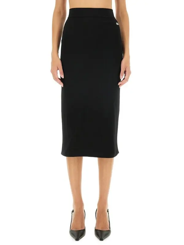 Dolce & Gabbana Longuette Skirt - Black