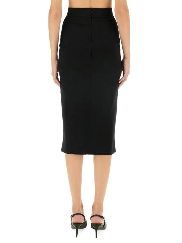 Dolce & Gabbana Longuette Skirt - Black