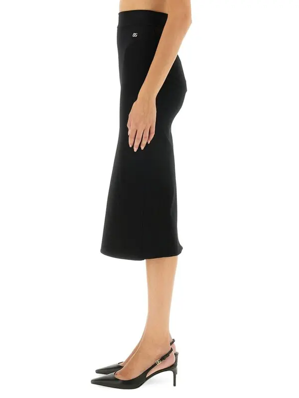 Dolce & Gabbana Longuette Skirt - Black