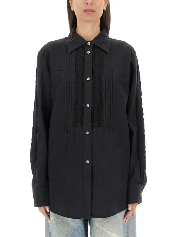 Our Legacy Sincere" Pleated Shirt