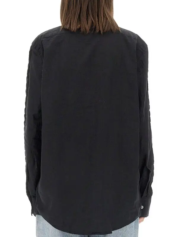 Our Legacy Sincere" Pleated Shirt