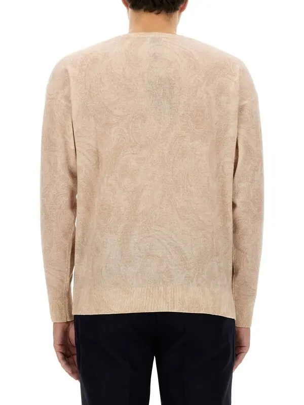 Etro Wool Jersey Sweater - Cream