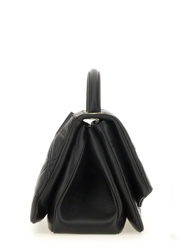 VIVIENNE WESTWOOD Sibyl Quilted Lambskin Top Handle Bag