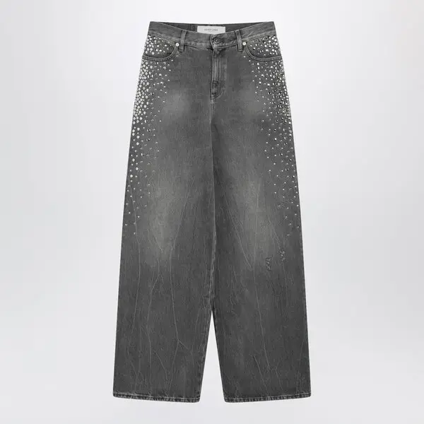 GOLDEN GOOSE Melody Vintage-wash Cotton Jeans - Gray