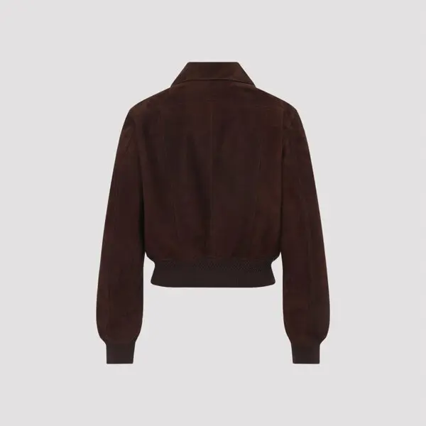 TOM FORD Lamb Suede Bomber Jacket