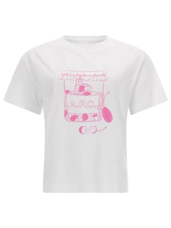 A.p.c. Printed T-shirt - White