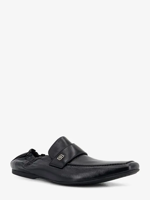 Balenciaga Palermo Bb Leather Loafers