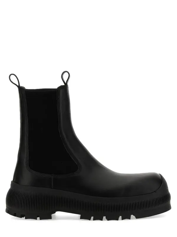 JIL SANDER Chelsea Boots - Black