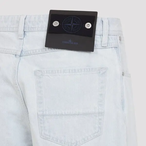 Stone Island Cotton Jeans - Blue