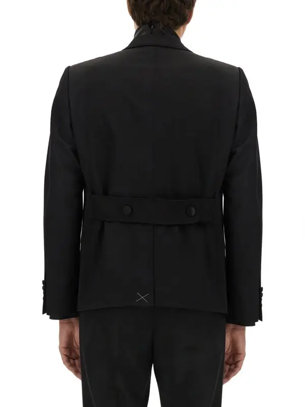 Dolce & Gabbana Double-breasted Virgin Wool Blazer