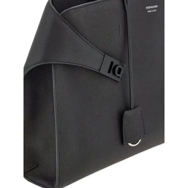 FERRAGAMO Calf Leather Laptop Bag