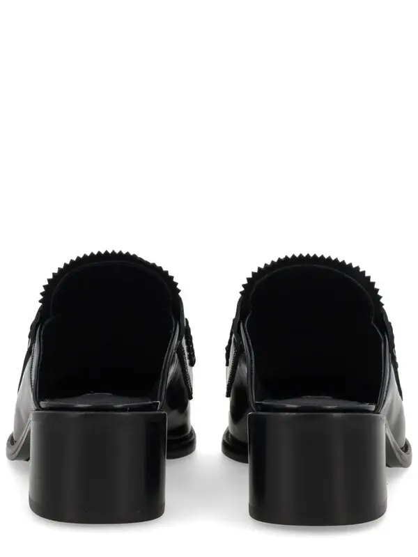 Alexander Wang Sabot Carter Leather Loafers