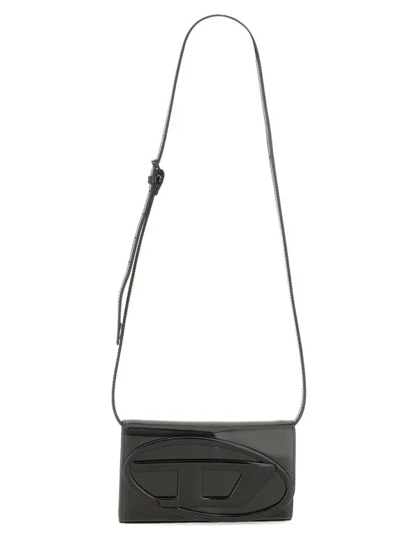 DIESEL® Clutch With Logo Detail - Black