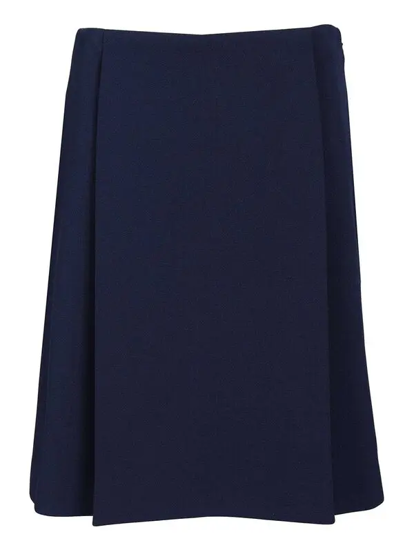 Miu Miu Technical Jersey Skirt