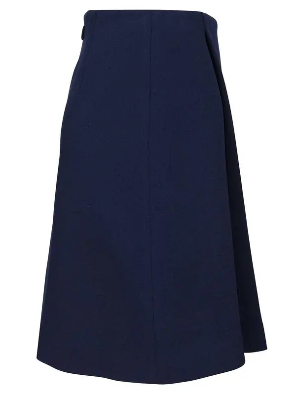 Miu Miu Technical Jersey Skirt