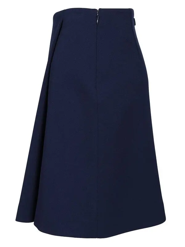 Miu Miu Technical Jersey Skirt