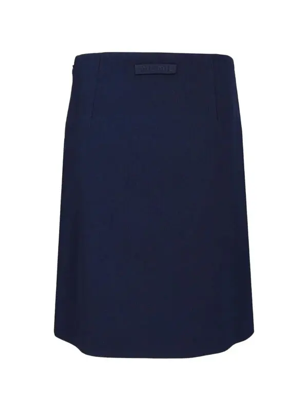 Miu Miu Technical Jersey Skirt