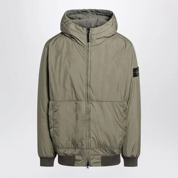 Stone Island Military Lightweight Nylon Jacket - Green