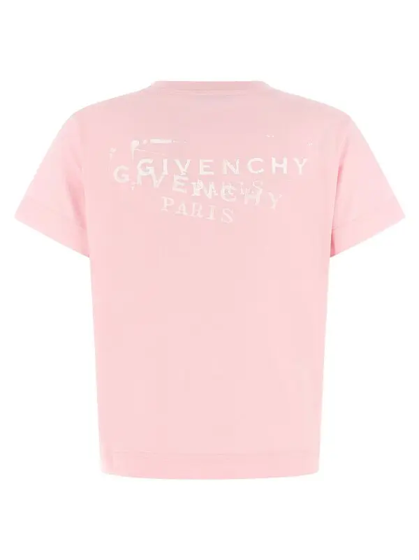 Givenchy Logo Stamp Cotton T-shirt