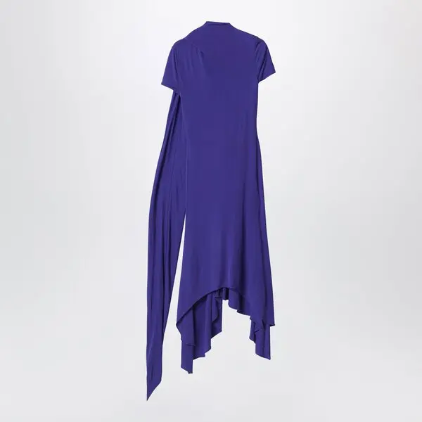 Acne Studios Layered Midi Dress - Purple