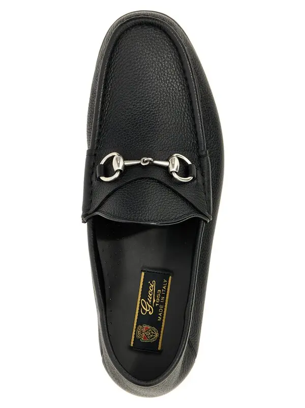 Gucci Horsebit 1953 Leather Loafers - Black