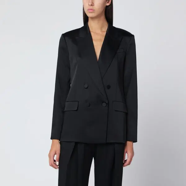 Simkhai Double-breasted Jacket - Black