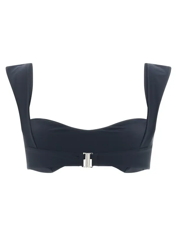 Magda Butrym Bikini Top - Gray