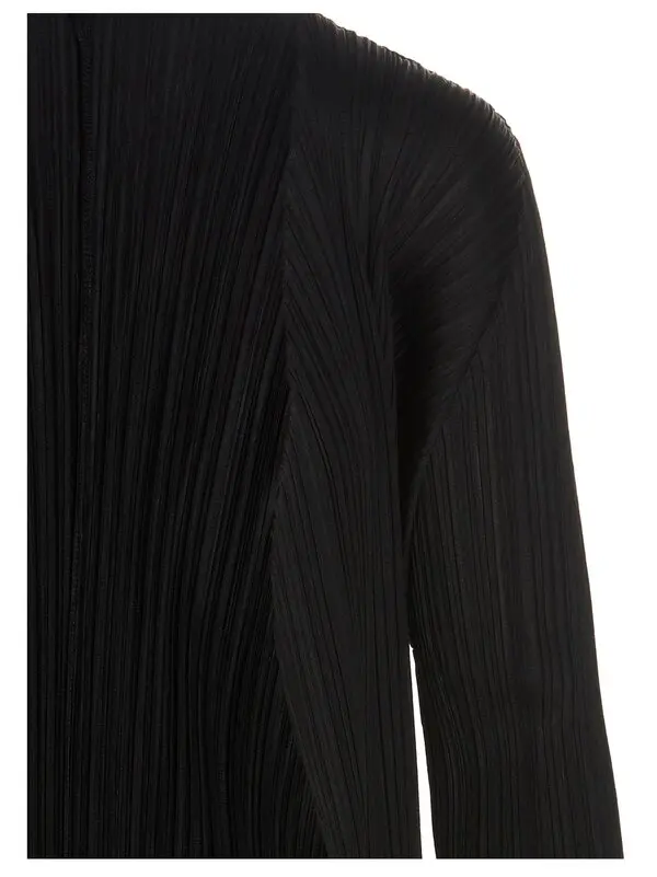 Issey Miyake Pleated Cardigan