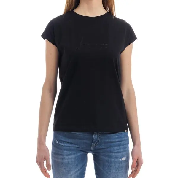 Herno Crystal-embellished Logo T-shirt